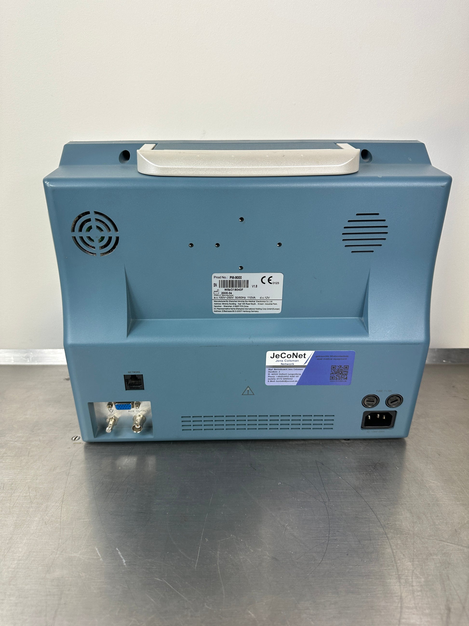 Mindray PM-9000 Express Patienten Monitor mit Zubehör – JeCoNet ...